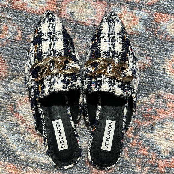 Steve Madden | Shoes | Steve Madden Finn Chain Pointed Toe Mule | Poshmark